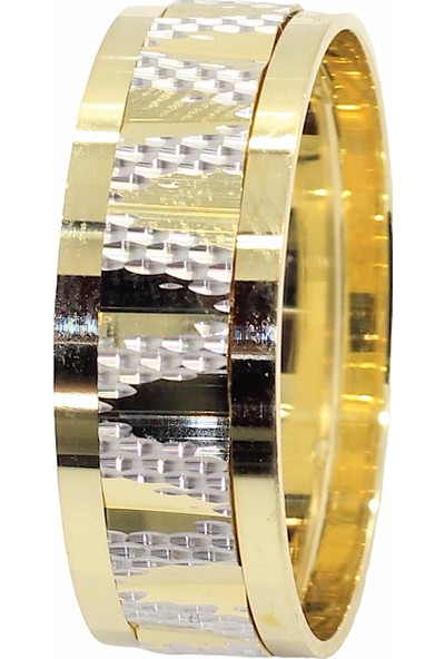 Cigold 14 Ayar Taşsız Alyans 22K2ALS0305016252