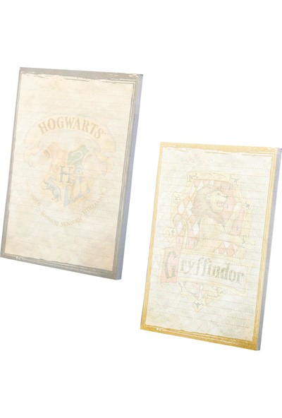 Gifi Harry Potter Özel Tasarım Notepad 12 x 17 cm 2'li Gifi Harry Potter Özel Tasarım Notepad 12 x 17 cm 2'li