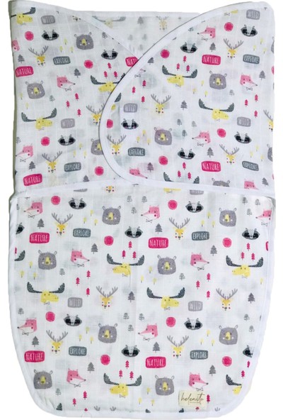 Helenito Müslin Yenidoğan Kundak Helenito Müslin Yenidoğan Kundak