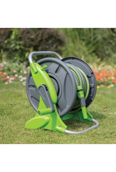 Bahçem Sehpalı Hortum Toplama Makarası Bahçem Sehpalı Hortum Toplama Makarası