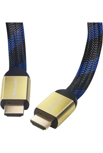 Angel Of Life Powermaster 1.5 Metre 3D 4K Uyumlu 1.4 V Gold Yassı Örgülü HDMI Kablo Poşetli (31349 Poşetli Model) Angel Of Life Powermaster 1.5 Metre 3D 4K Uyumlu 1.4 V Gold Yassı Örgülü HDMI Kablo Poşetli (31349 Poşetli Model)