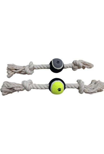 Mino Köpekler Için Tenis Toplu Stres Ipi Oyuncak (K Halat B) 40 cm Mino Köpekler Için Tenis Toplu Stres Ipi Oyuncak (K Halat B) 40 cm