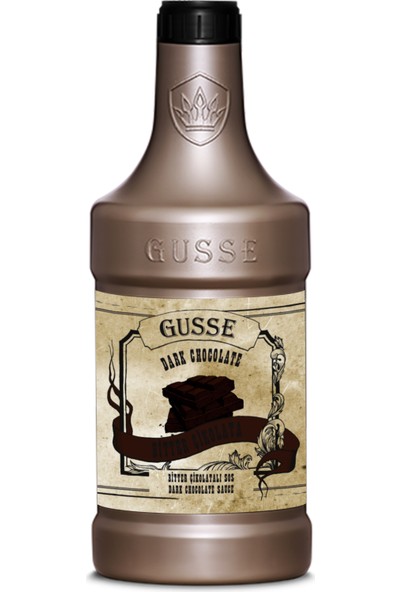 Gusse Bitter Çikolata (Dark Chocolate) Aromalı Profesyonel Sos 2.5 kg Gusse Bitter Çikolata (Dark Chocolate) Aromalı Profesyonel Sos 2.5 kg