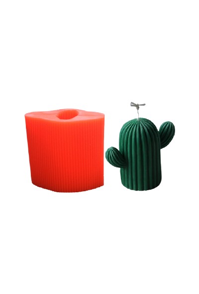 Kimyacınız Kaktüs Silikon Mum Kalıbı M-46