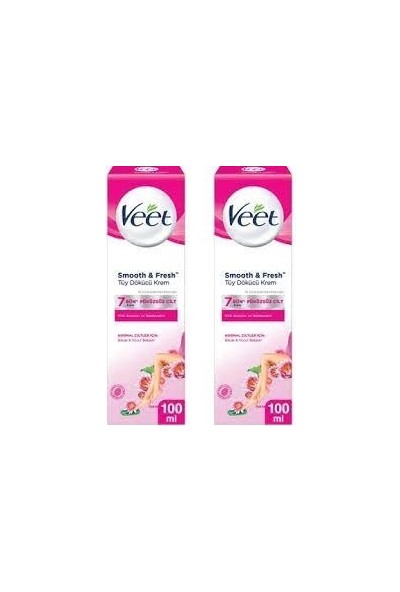 Veet Tüy Dökücü Krem Mormal Ciltler 2 x 100 ml