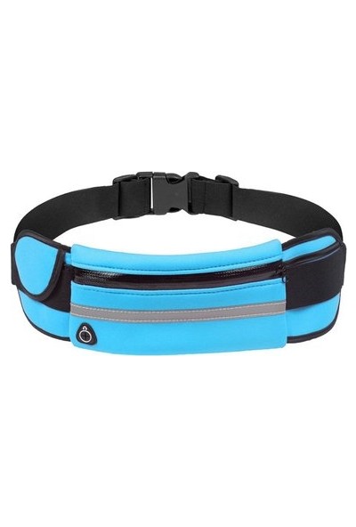 Hayrer Spor Fitness Koşu Kemeri Bel Çantası Mavi Hayrer Spor Fitness Koşu Kemeri Bel Çantası Mavi
