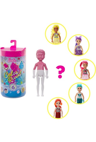 Barbıe Color Reveal Renk Değiştiren Sürpriz Chelse Barbıe Color Reveal Renk Değiştiren Sürpriz Chelse