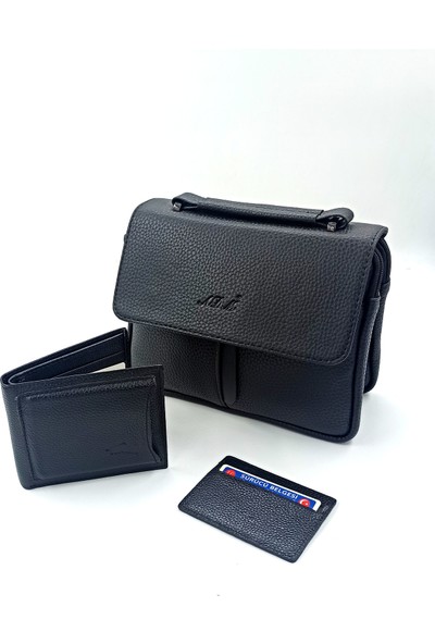 Erkek Postacı Çanta Cüzdan Takımı