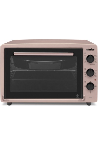 Simfer Midi Fırın Rose 34 Lt M3491