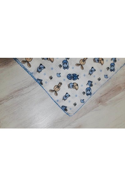 My Pamucuk Baby&Kids Erkek Bebek Müslin Bez 90 x 90 cm