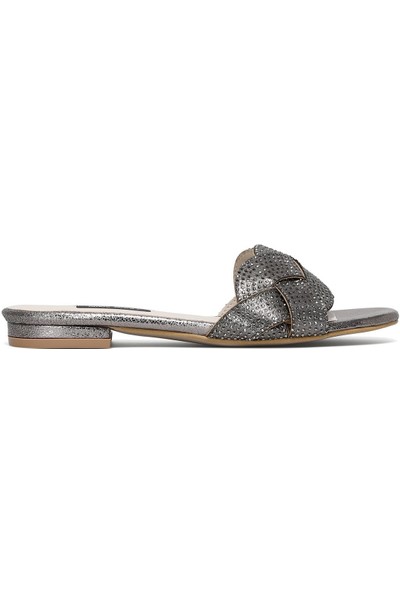 Nine West Shımer 1fx Gri Kadın Terlik Nine West Shımer 1fx Gri Kadın Terlik