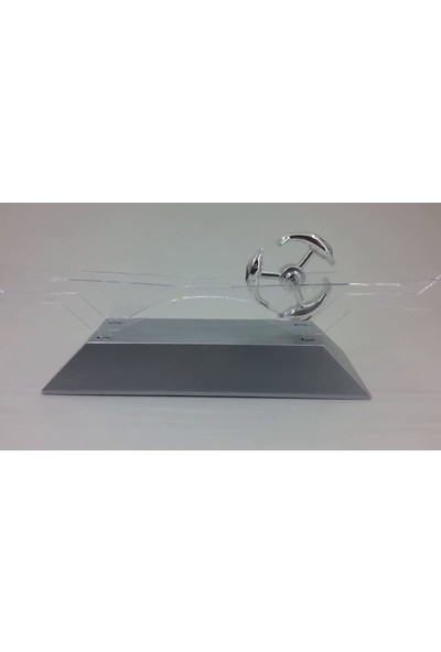 River World Dekoratif Kinetik Manyetik Orbital Dönen Yunuslar Masaüstü Obje