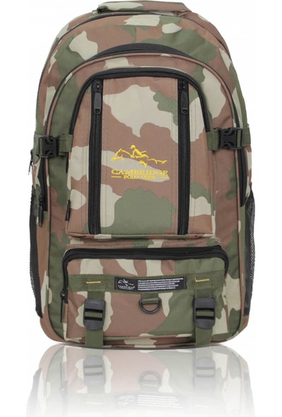 Cambridge Polo Club Wera Polo Dağcı Sırt Çantası PLDGC90003 Kamuflaj Desen