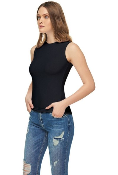 Efsun Tutku Kadın Elit Elastan Sıfır Kol Atlet