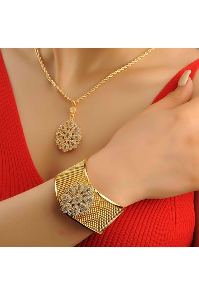 Dia Takı Fizyon Demo Pırlanta Montür Hemdem Ikili Set Dia Takı Fizyon Demo Pırlanta Montür Hemdem Ikili Set