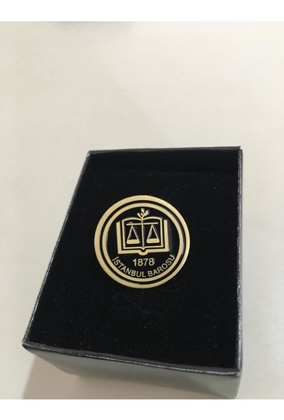 Bindalhediyelik Istanbul Barosu Pirinç Yaka Rozeti