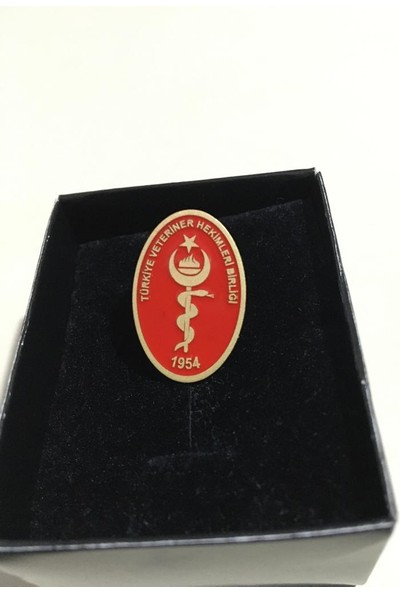 Bindalhediyelik Veteriner Hekimler Birliği Pirinç Yaka Rozeti