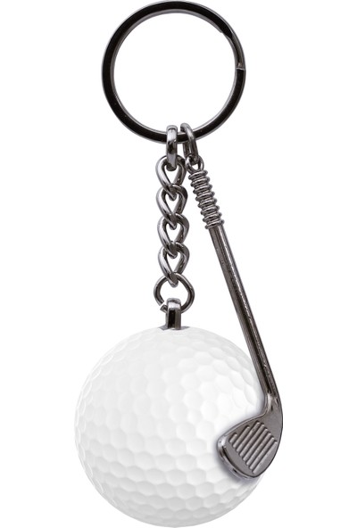 Zekupp Golf Topu Anahtarlık