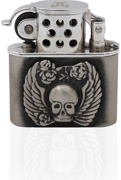 Zekupp Zippo Kuru Kafa Tasarımlı Joker Çakmak Zekupp Zippo Kuru Kafa Tasarımlı Joker Çakmak