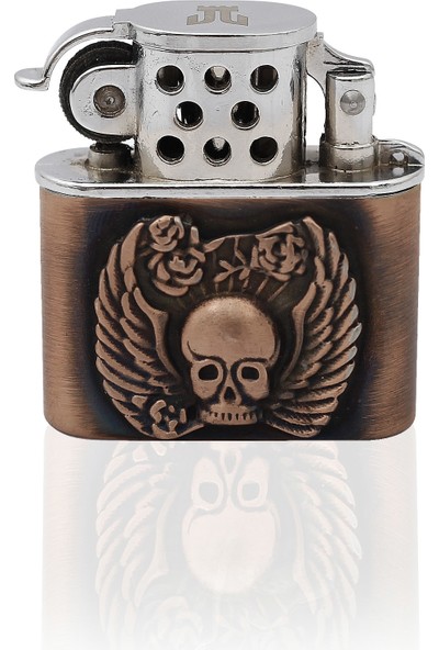 Zekupp Zippo Kuru Kafa Tasarımlı Joker Çakmak Zekupp Zippo Kuru Kafa Tasarımlı Joker Çakmak