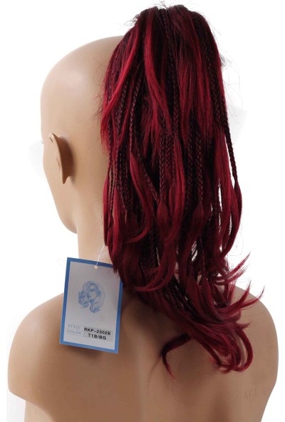 Örgülü Mandallı Kuyruk / Mandalı Çıkartılabilir / RKP2302B