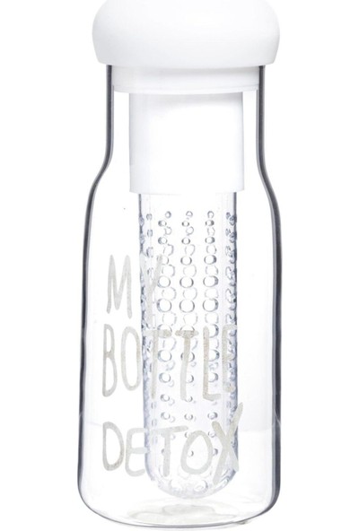 My Bottle Detox 700ML Borosilikat Cam Matara Filtreli Detoks Şişe My Bottle Detox 700ML Borosilikat Cam Matara Filtreli Detoks Şişe