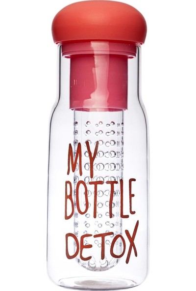 My Bottle Detox 700ML Borosilikat Cam Matara Filtreli Detoks Şişe My Bottle Detox 700ML Borosilikat Cam Matara Filtreli Detoks Şişe