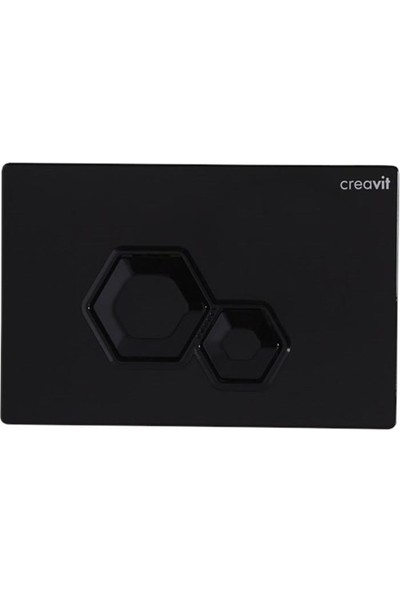 Creavit Siyah Rezervuar Kumanda Paneli Butonu GP6002.02 Dia Creavit Siyah Rezervuar Kumanda Paneli Butonu GP6002.02 Dia