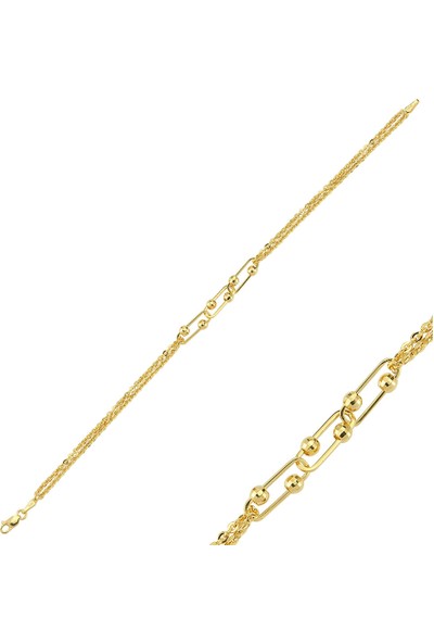 Siena 14 Ayar Ataş Uçlu, Zincir Bileklik