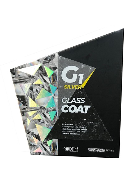 Codetha G1 Silver Glass Coat
