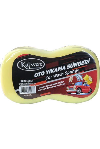 Kalwax Oto Yıkama Süngeri Kalwax Oto Yıkama Süngeri