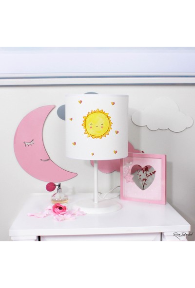 Rivaİstanbul Güneş Çocuk Odası Abajur