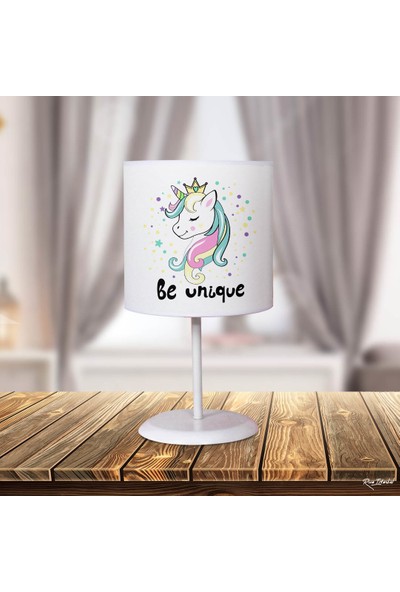 Rivaİstanbul Prenses Unıcorn Çocuk Odası Abajur