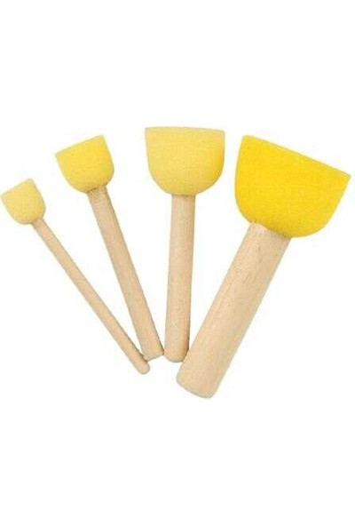 Cadence Ponpon Fırça 4'lü Set