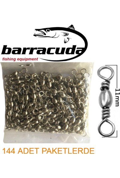 Barracuda 5/0 No Fırdöndü 144 Adet Barracuda 5/0 No Fırdöndü 144 Adet