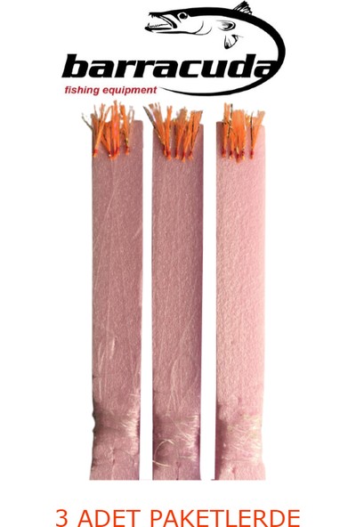 Barracuda 10 Iğneli Kalın Takım Köpük Çapari 3 Adet