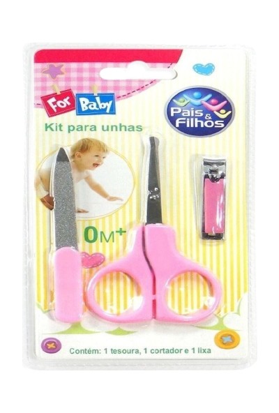 Züka Home Çocuk Bebek Manikür Seti Pembe