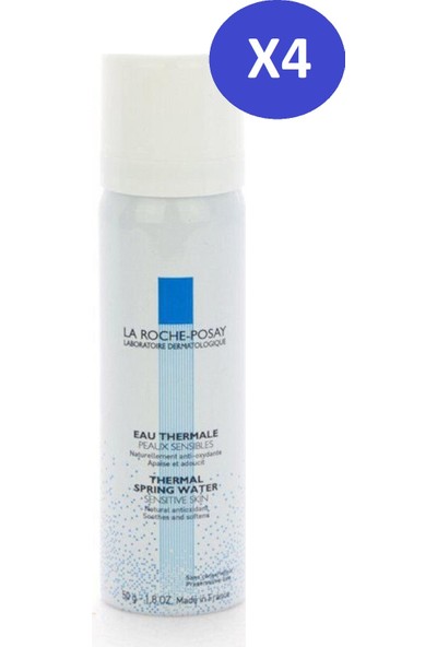 La Roche-Posay Eau Thermale 50 ml x 4