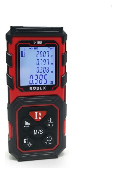 Rodex Lazer Metre Mesafe Ölçer 100 M Rodex Lazer Metre Mesafe Ölçer 100 M