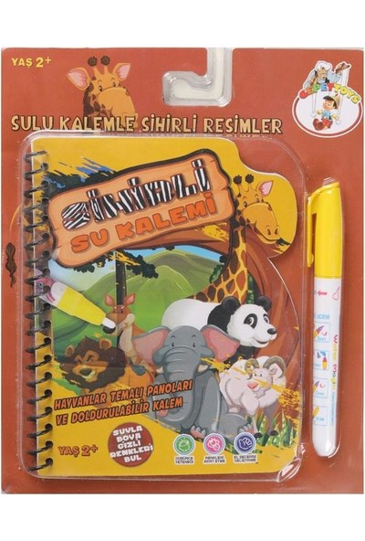 Orman Alemi Water Painting Sihirli Sulu Kalem ile Boyama Kitabı Orman Alemi Water Painting Sihirli Sulu Kalem ile Boyama Kitabı