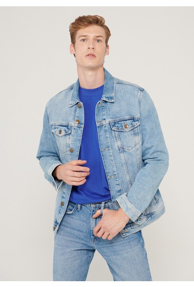 Mavi Erkek Drake Authentic Vintage Mavi Jean Ceket 010143-30877 Mavi Erkek Drake Authentic Vintage Mavi Jean Ceket 010143-30877