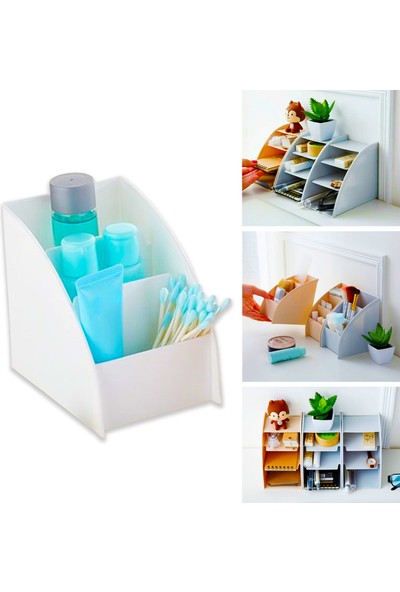 Ferhome Masaüstü Organizer Katlı Makyaj Kalemlik Mutfak Banyo Ofis Masaüstü Organizer Düzenleyici Ferhome Masaüstü Organizer Katlı Makyaj Kalemlik Mutfak Banyo Ofis Masaüstü Organizer Düzenleyici