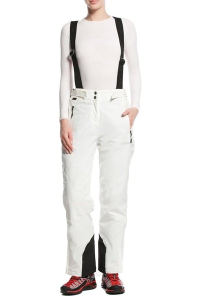 2AS Lena Kadın Kayak Pantolonu Beyaz 2AS Lena Kadın Kayak Pantolonu Beyaz