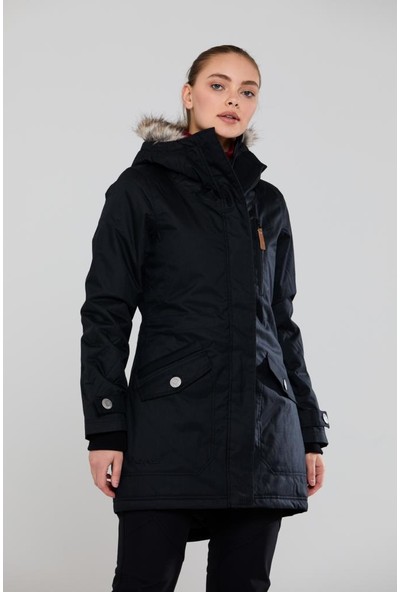 2AS Falez Kadın Parka Siyah