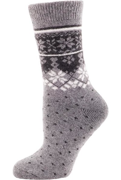 Panthzer Casual Wool Socks Çorap Gri