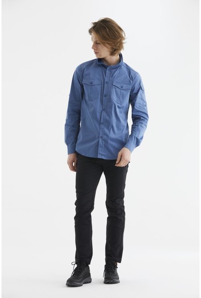 Panthzer Tamale Mens Outdoor Shirt Blue PNZ969351 Panthzer Tamale Mens Outdoor Shirt Blue PNZ969351