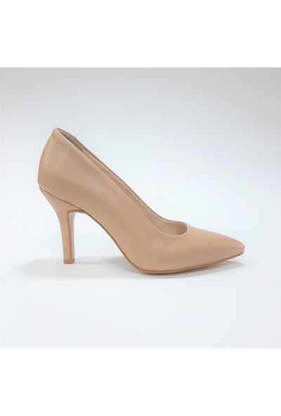 Kadsu Design Nude Topuklu Sivri Burun Stiletto Ayakkabı Suna Kadsu Design Nude Topuklu Sivri Burun Stiletto Ayakkabı Suna