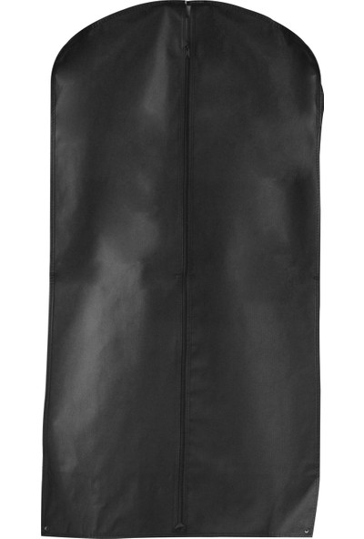 NYN Ceket Kaban Takım Elbise Kılıfı Siyah 62 x 115 cm Kulplu Çıtçıtlı