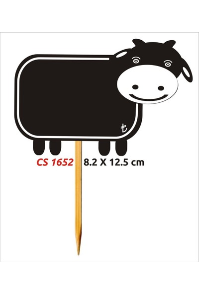 Muhtelif 1652 Cys Reyon Etiketi 80 x 120 mm 10'lu