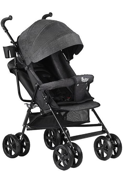 BabyHope Sa7 Baston Bebek Arabası Siyah